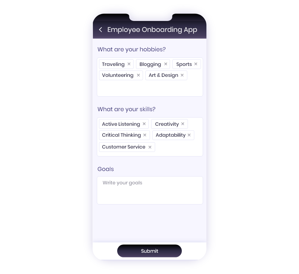 Employee Onboarding App - DronaHQ No Code Platform Employee Onboarding App - DronaHQ No Code Platform