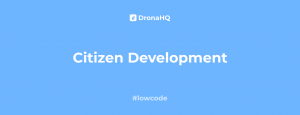 What is Citizen Development? A 2022 Guide - DronaHQ